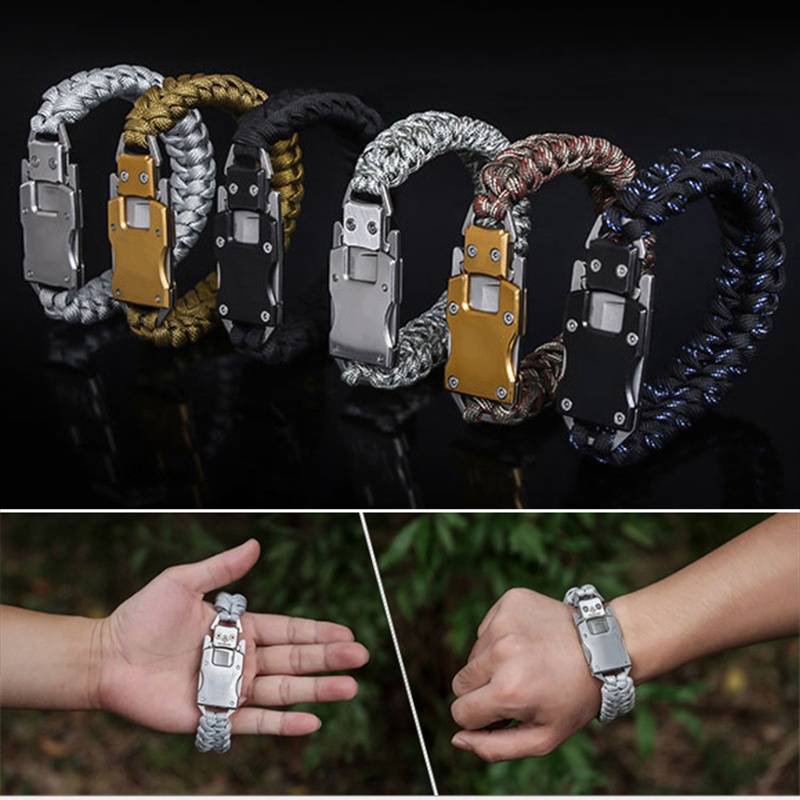 Self Defense Transformer Multifunctional EDC Tactical Parachute Rope ...