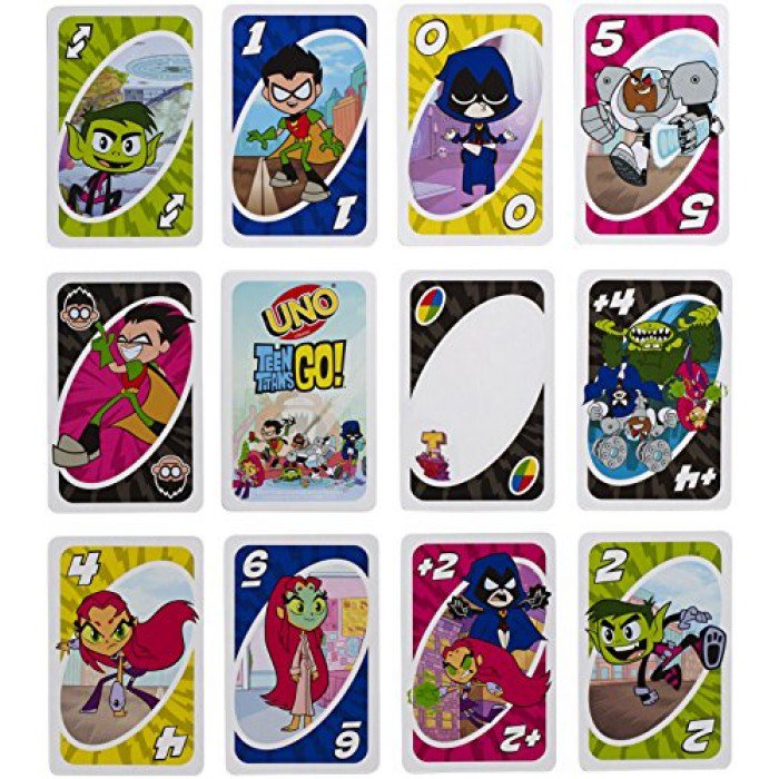 Uno Teen Titans Card Game