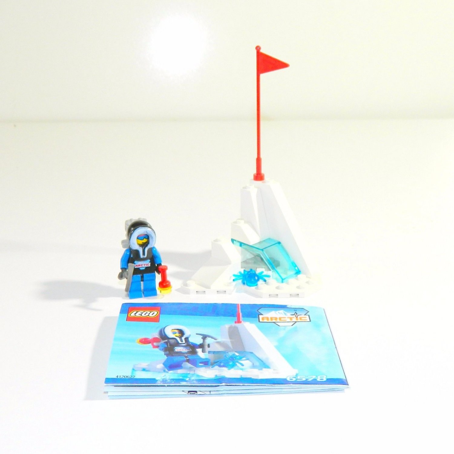 LEGO 6626 Arctic Explorer Set (Snowmobile) Complete w/ Minifigure ...