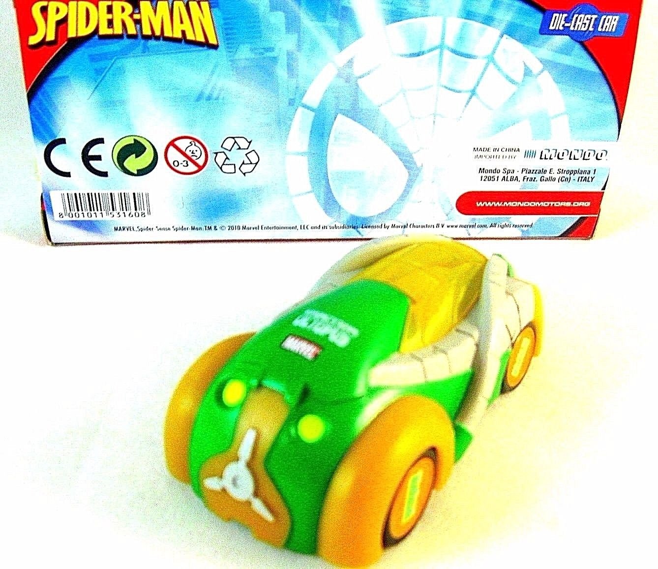 SPIDERMAN DOCTOR OCTOPUS CAR- MARVEL,DIECAST MONDOMOTORS 1/43 ...