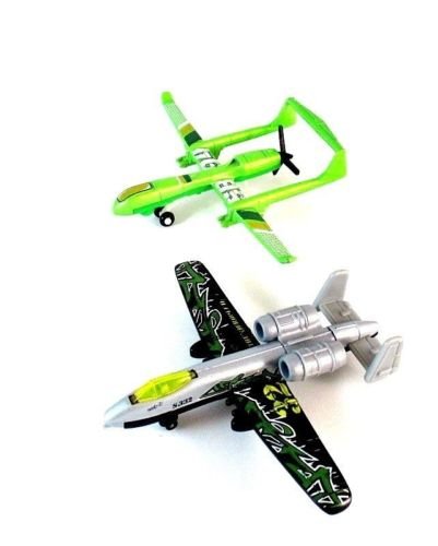 SET *2 AIRCRAFT MODELS, A-10 FAIRCHILD THUNDERBOLT/SB 94 DRONE,MATCHBOX