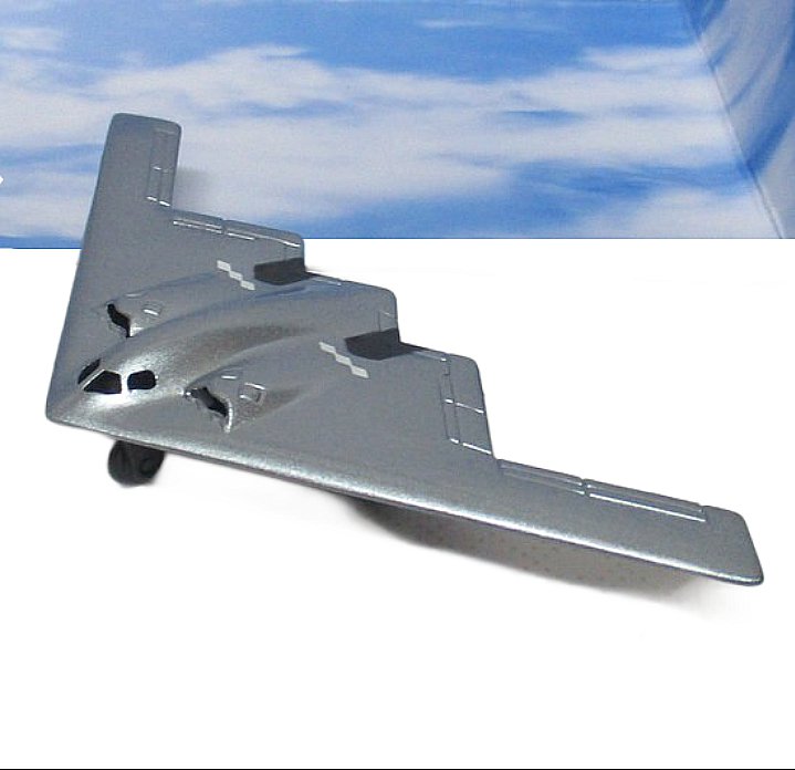 B-2 Stealth Bomber Diecast Aircraft Model, Motormax 4.5 Inch