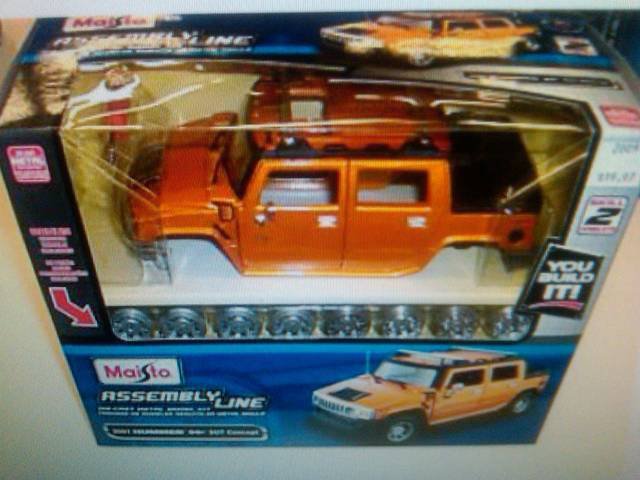Maisto 2001 Hummer Model Kit