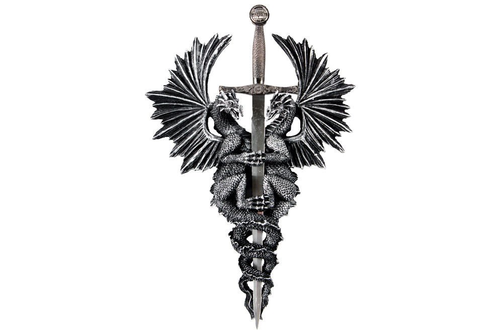 Double Dragon Dagger Wall Display