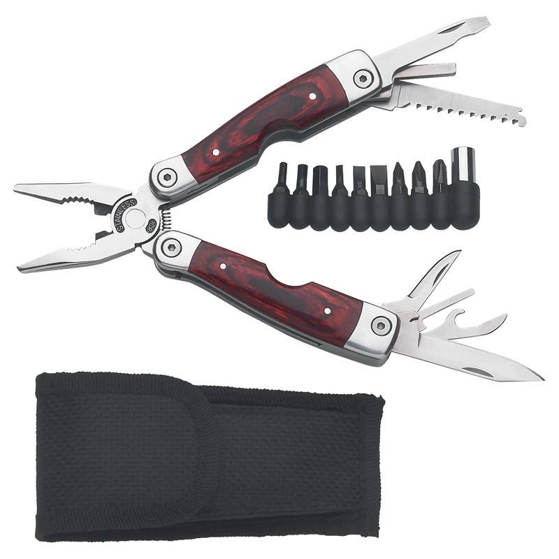 Maxam Wood Handle Multi Tool