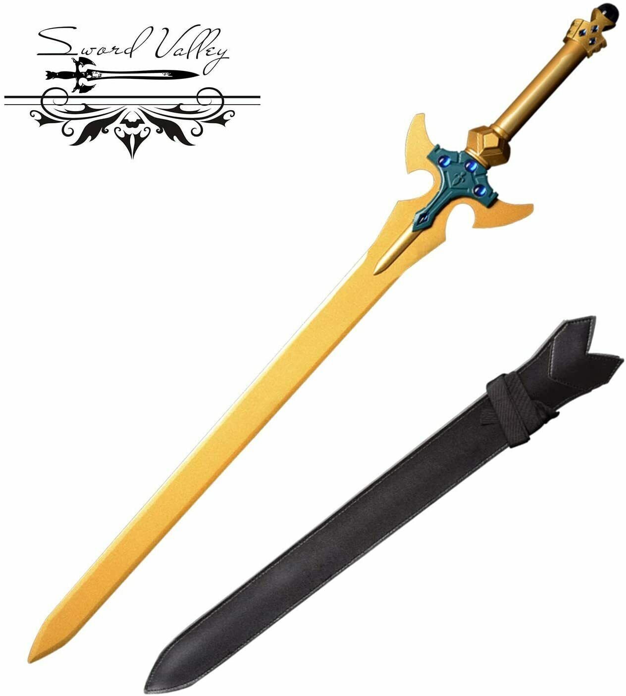 Handmade Anime Cosplay Sword, Buster Swords, Hand Forged Aurum Blade