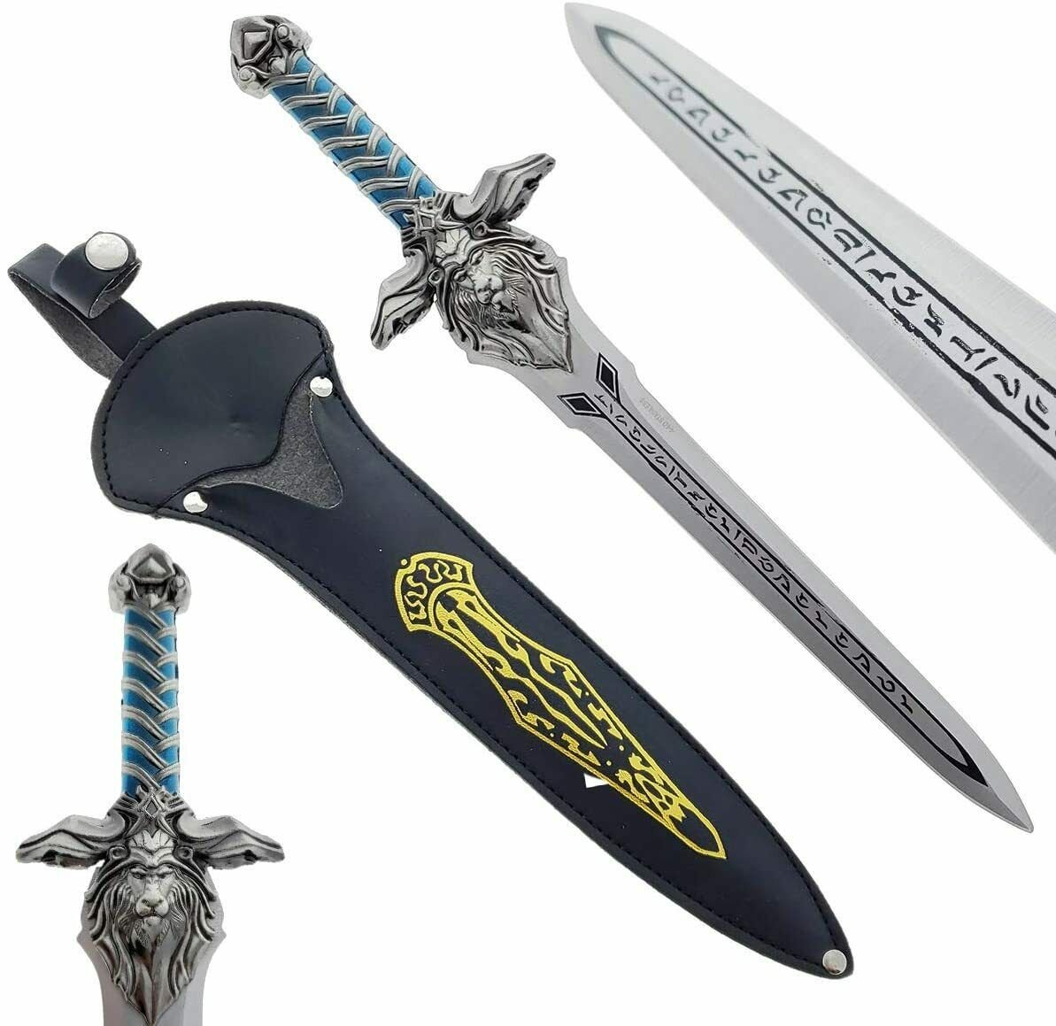 Medieval King Of Lion Style Fixed Blade Dagger Collection