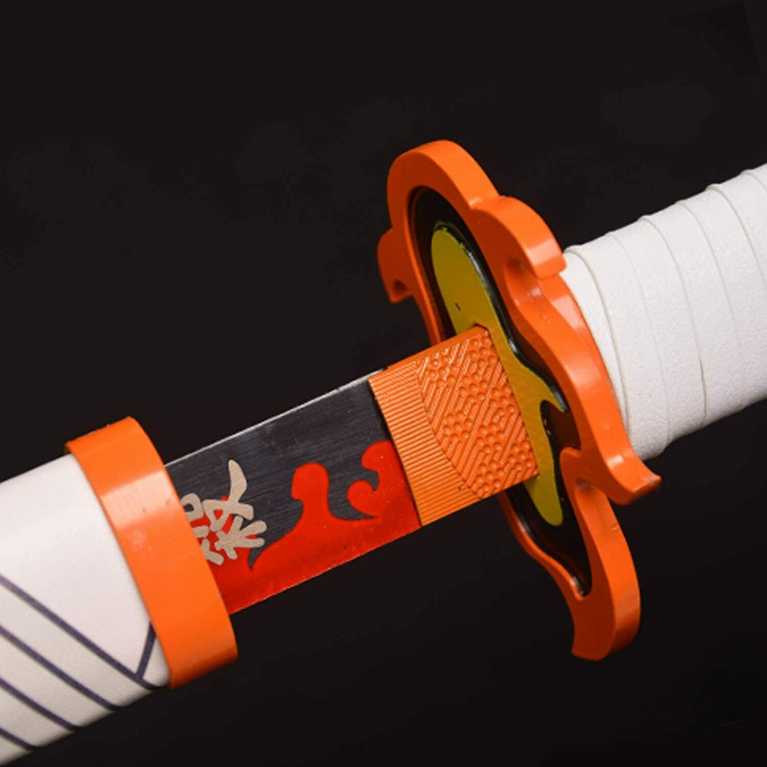 Handmade Katana Anime Cosplay Sword Samurai Demon Slayer Sword Rengoku