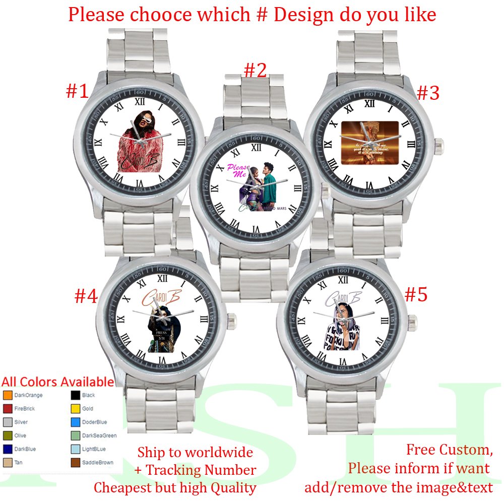 CARDI B TOUR Album Concert Watches