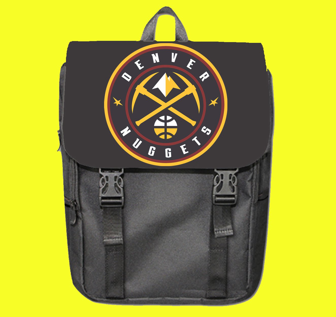 Denver Nuggets 1 NBA Basketball Suport Backpack Bags