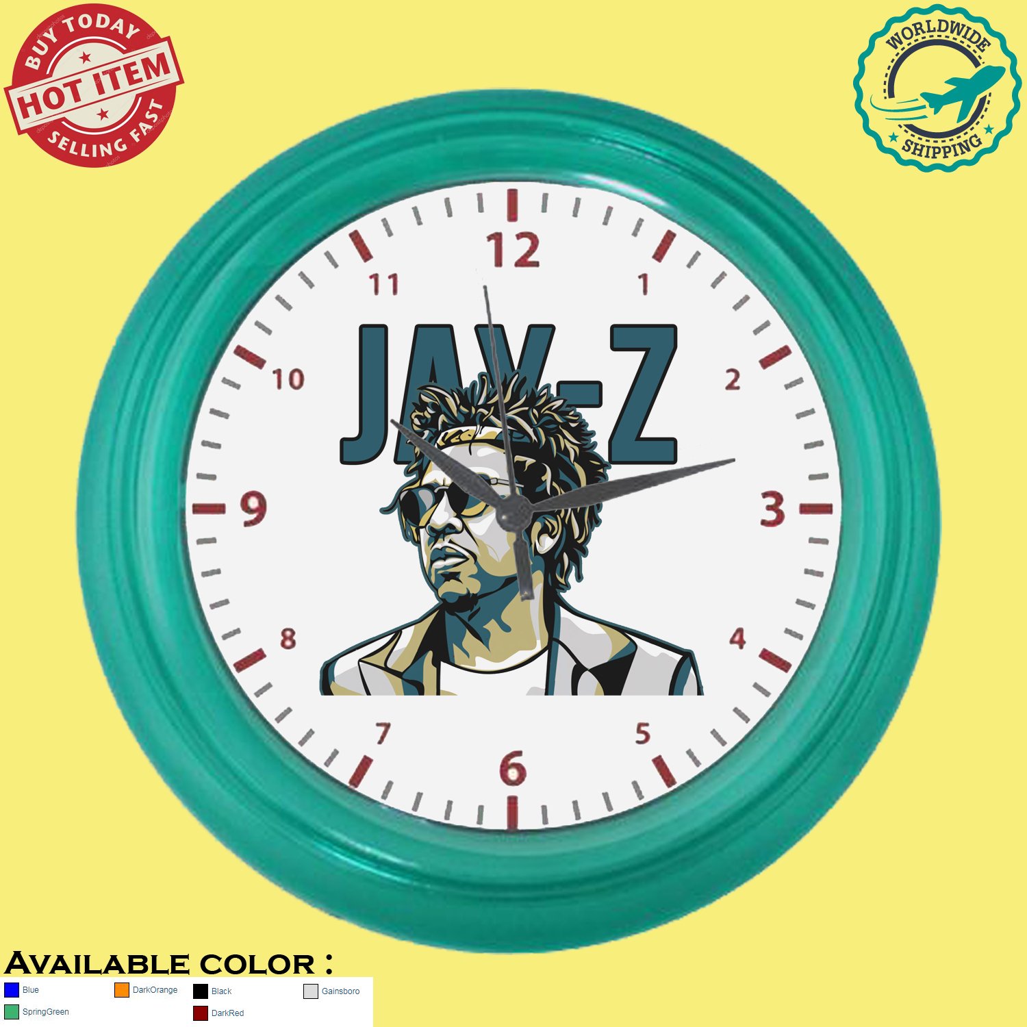 5 JAY Z - 4:44 Wall Clocks