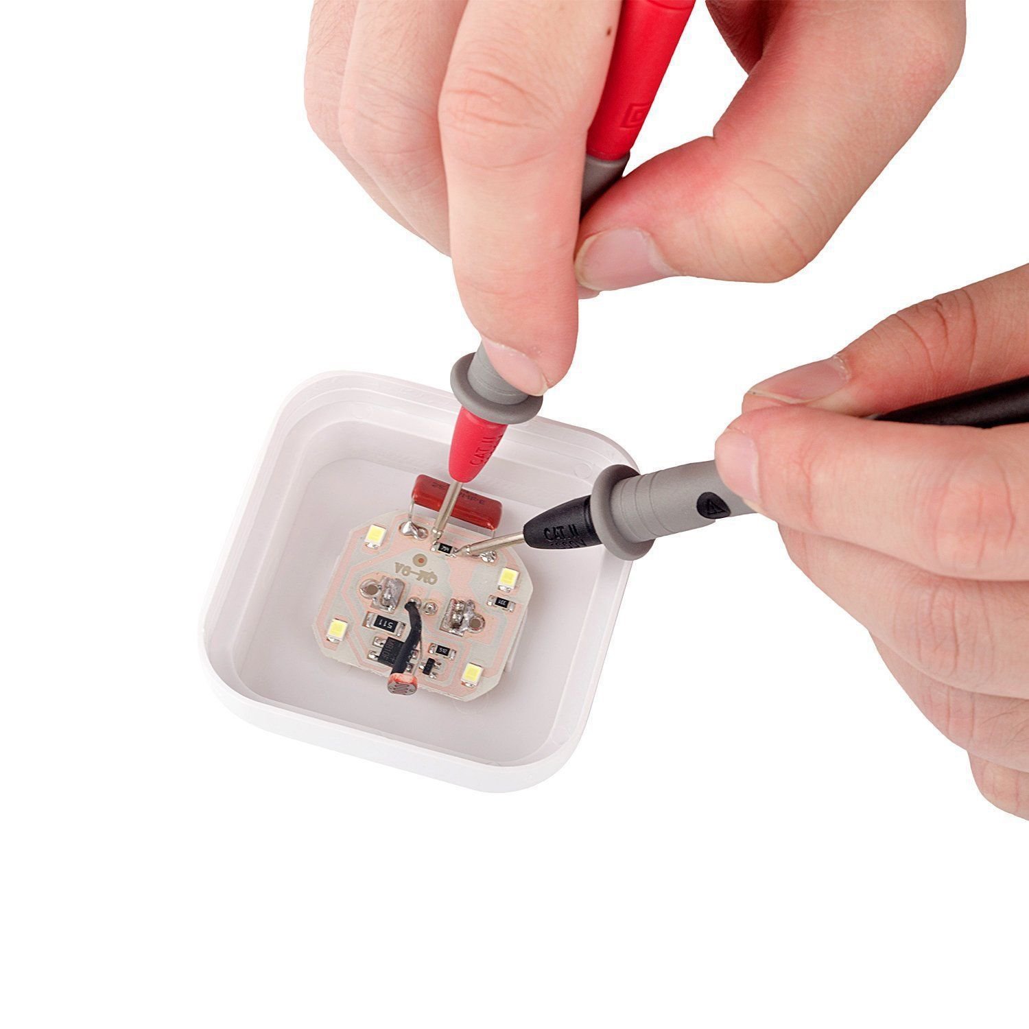 Test Clips Leads Kit Fluke Multimeter Heavy Duty Banana Tester Probe ...