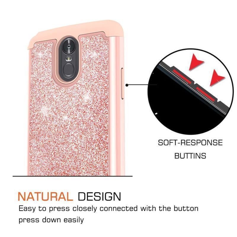 LG Stylo 3 And 3 Plus Case Cover with HD Screen Protector for Women ...