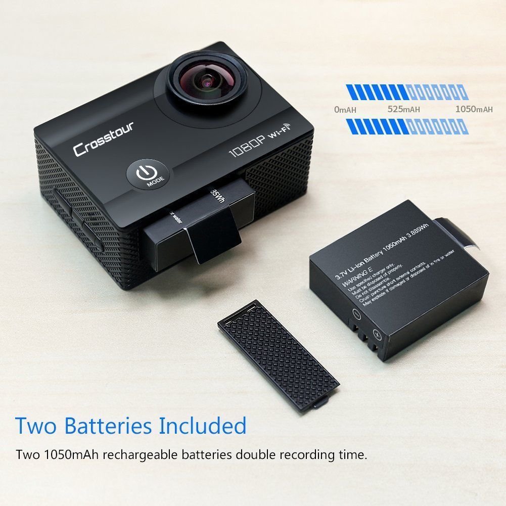 Gopro Action Full Hd 1080P Waterproof Sports Camera Wifi 12Mp 170 Degree