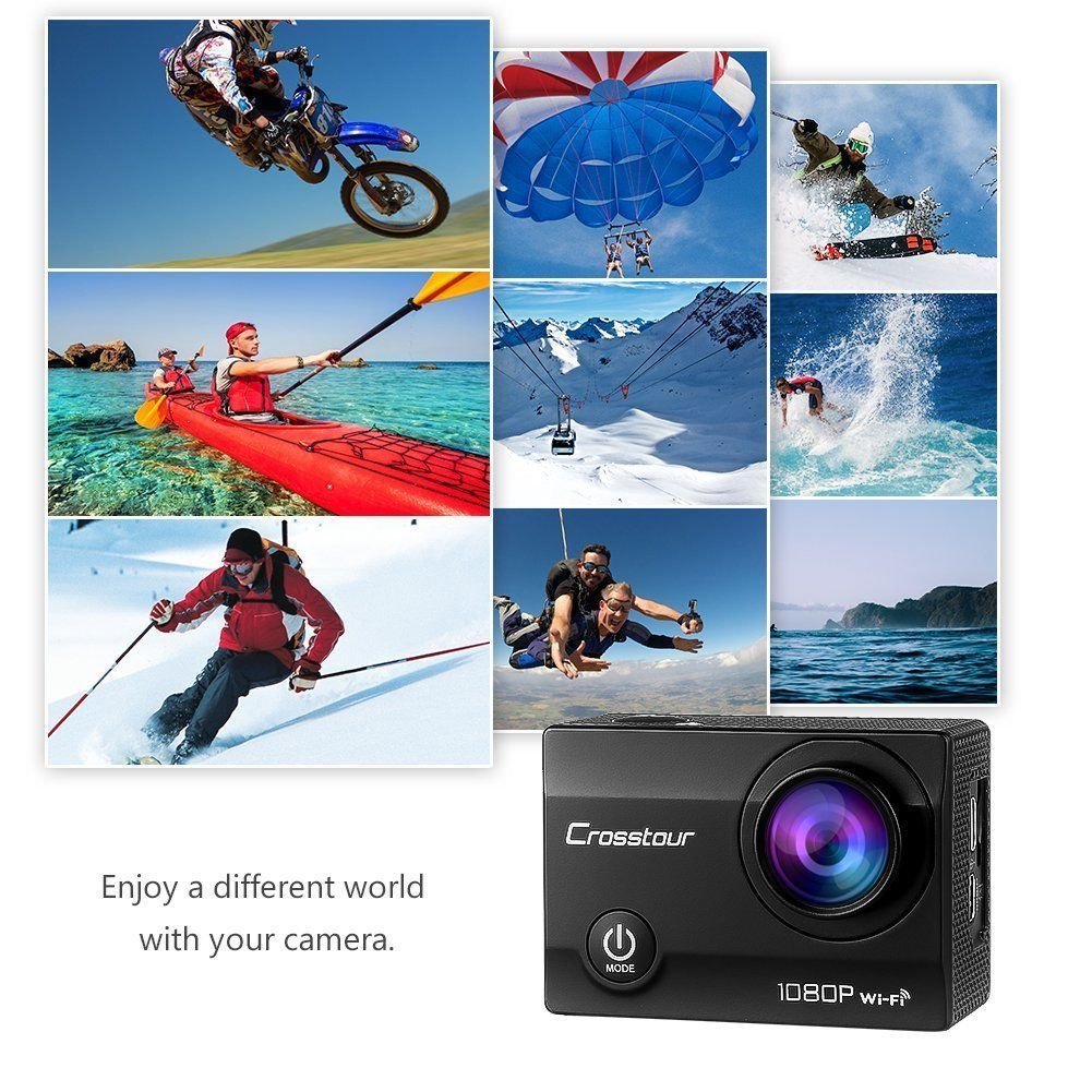 Gopro Action Full Hd 1080P Waterproof Sports Camera Wifi 12Mp 170 Degree