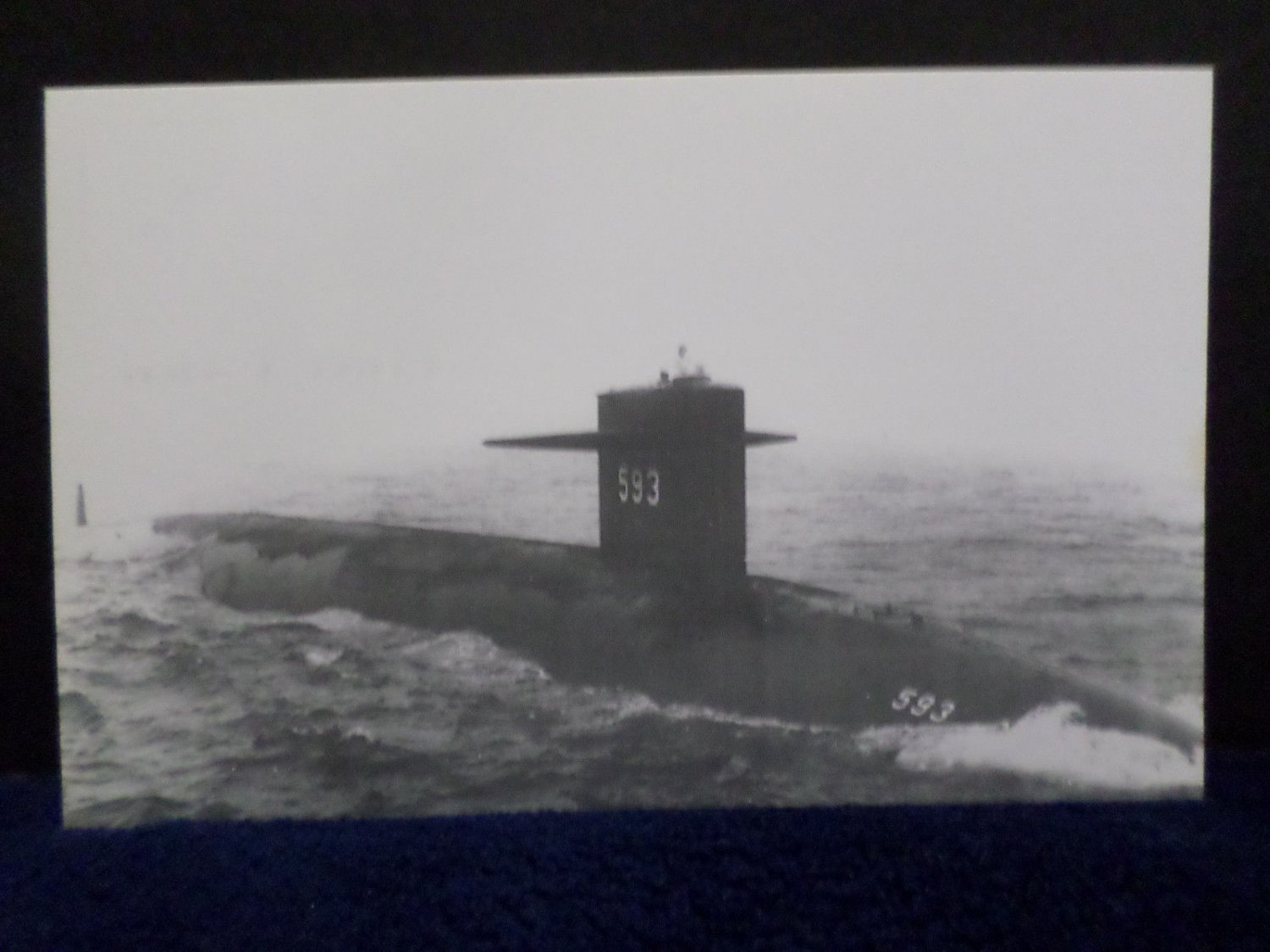 U.S.S. Thresher SSN-593 Submarine Real Photo Postcard Official U.S ...