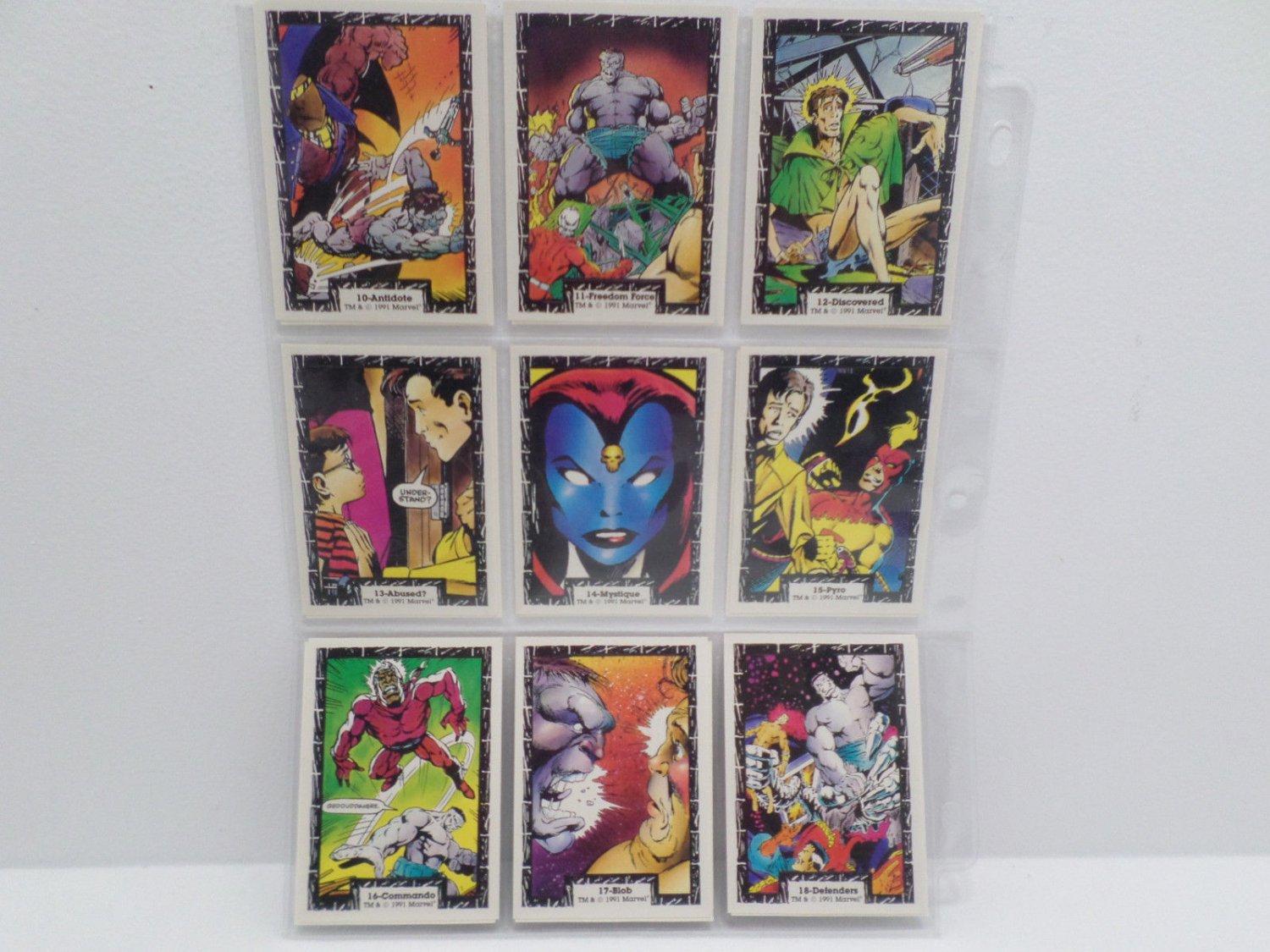 1991 The Incredible Hulk Trading Cards by Marvel 1 - 90 Complete Set