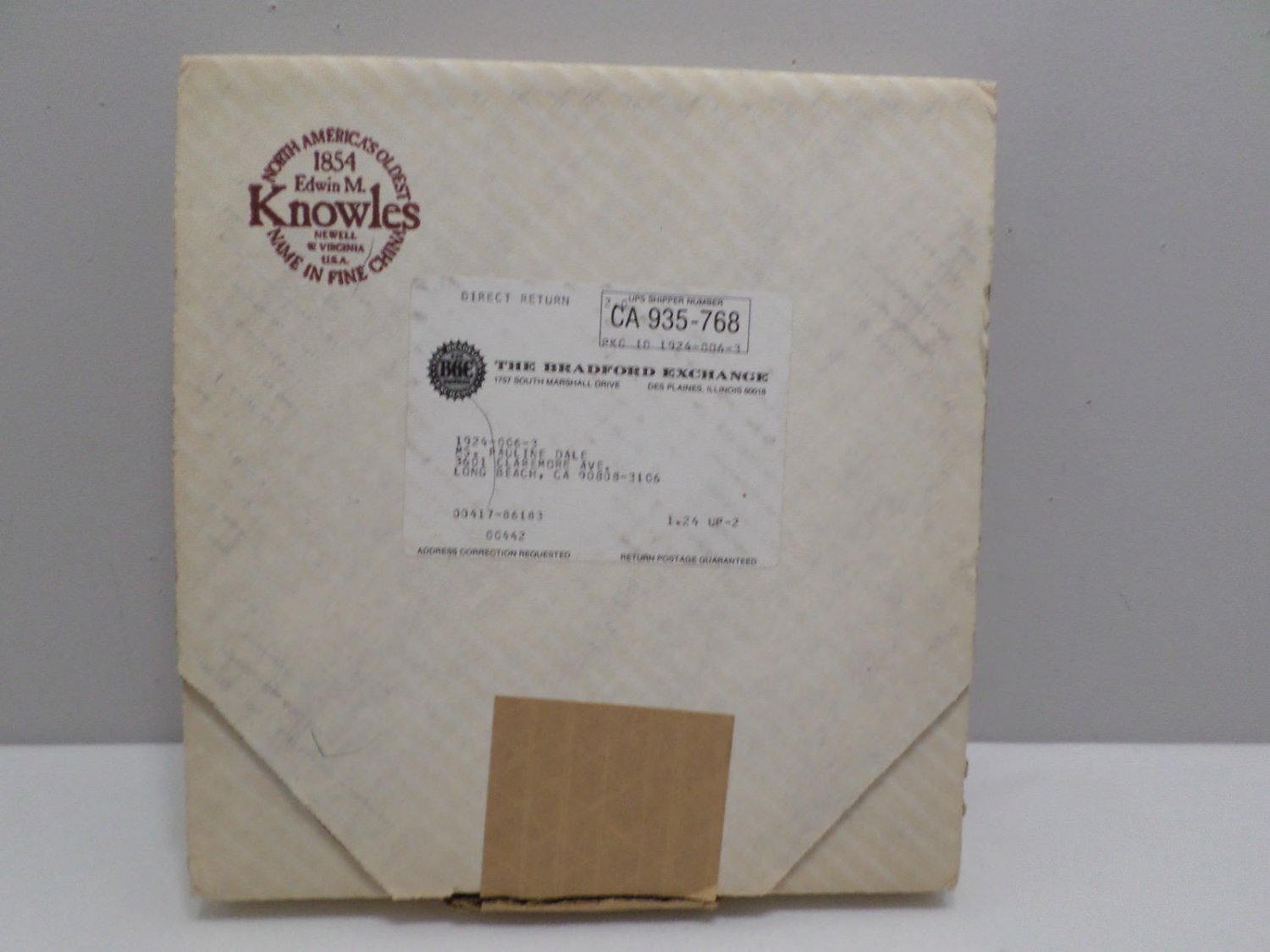 1996 Collector Plate Annie Lily and Rooster in Annie Collection COA NIB