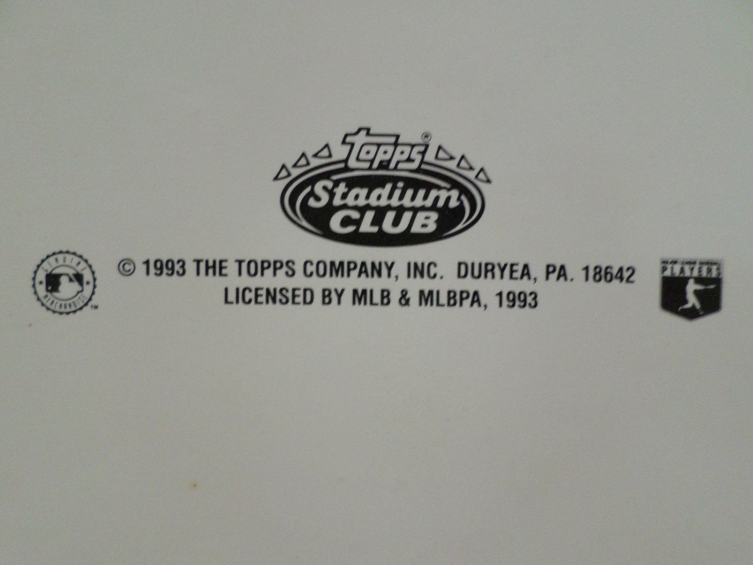 Rick Sutcliffe Topps Stadium Club Master Photo 1993