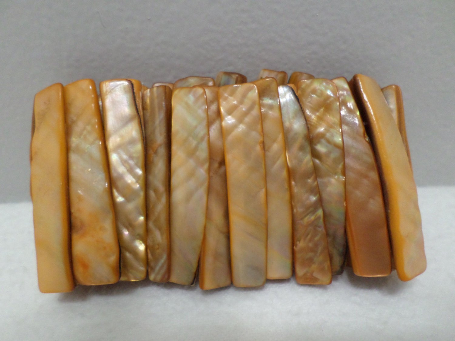 Womens Bracelet Abalone Shell Elastic