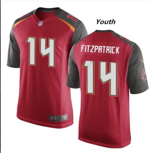 Youth Ryan Fitzpatrick Tampa Bay Buccaneers Jersey red