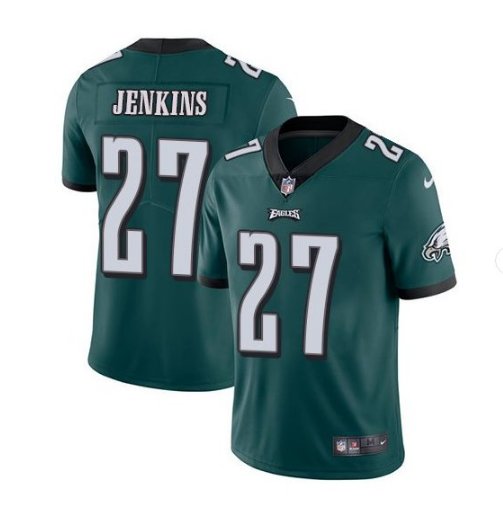 Men's Philadelphia Eagles #27 Malcolm Jenkins color rush Limited jersey ...