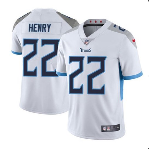 Men's Tennessee Titans #22 Derrick Henry color rush Football Jersey white
