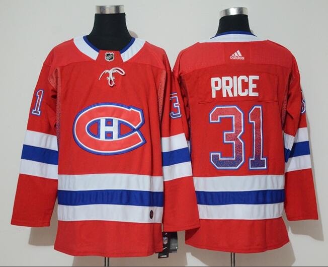 Carey Price #31 Montreal Canadiens Player Men's Jersey Red Drift ...