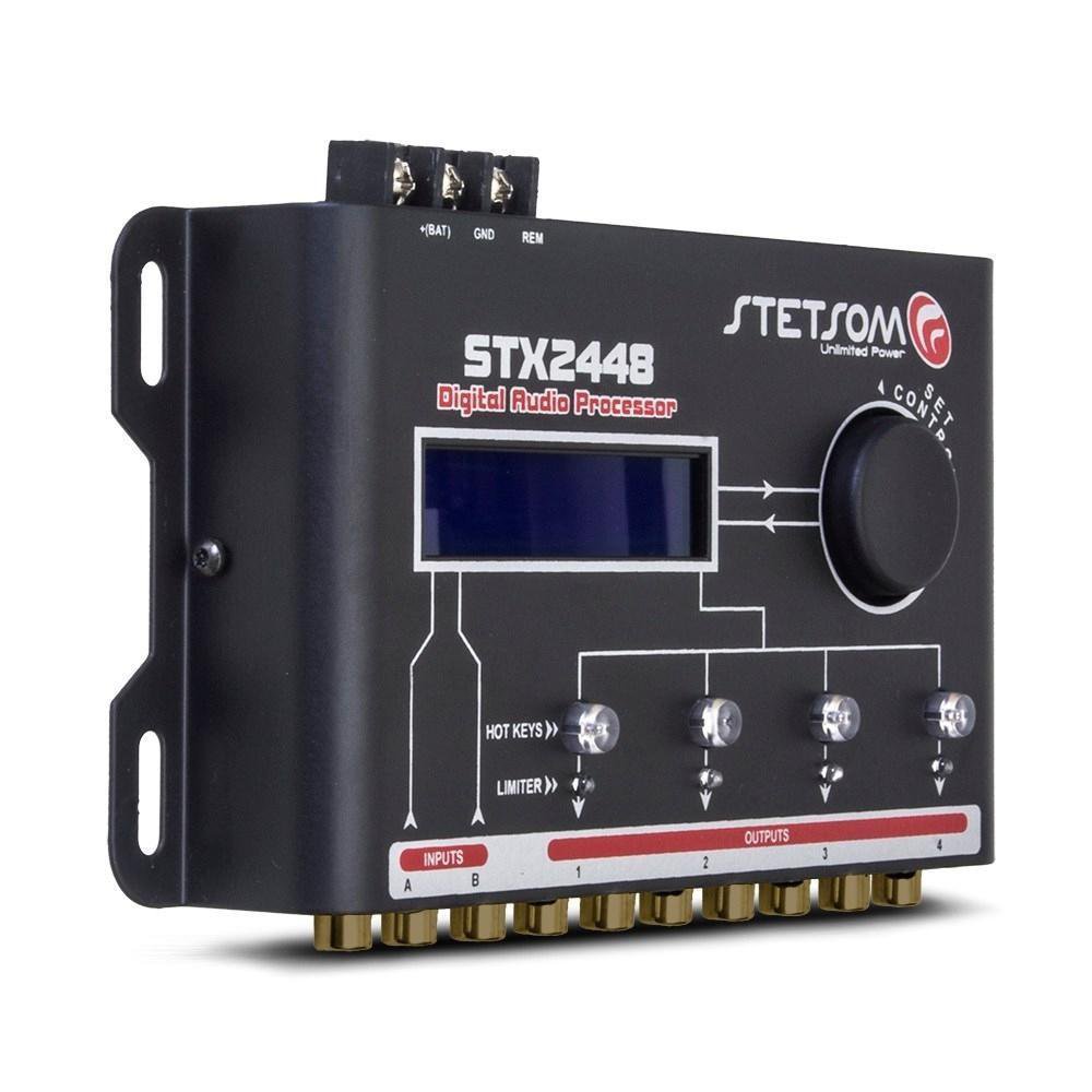 Stetsom Stx2448 Digital Audio Equalizer Processor Car Audio