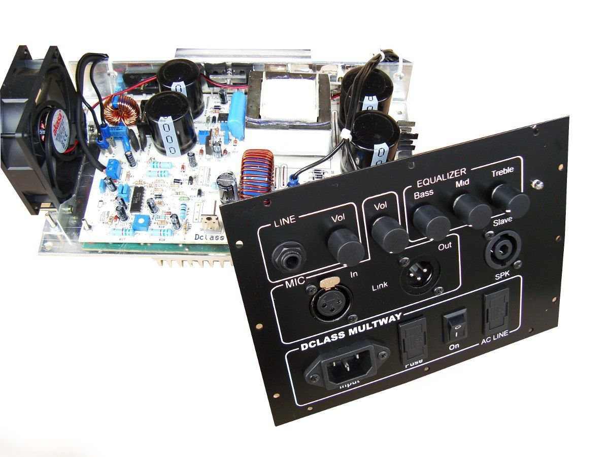 Amplifier Module kit for the activation of Multvias type box 1500 Watts ...