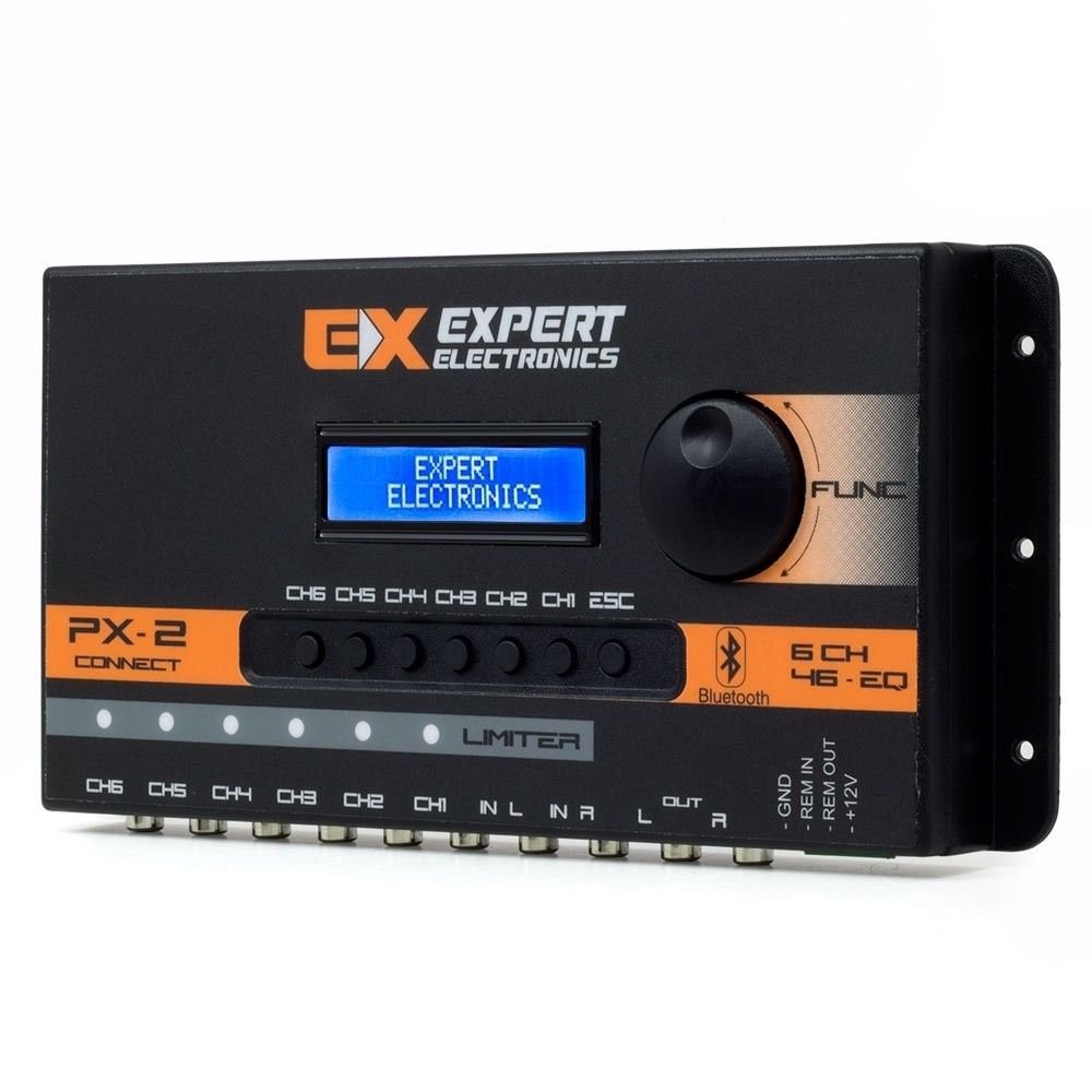 Expert Eletronics PX2 Connect Bluetooth 6 CH Equalizer Digital Audio ...
