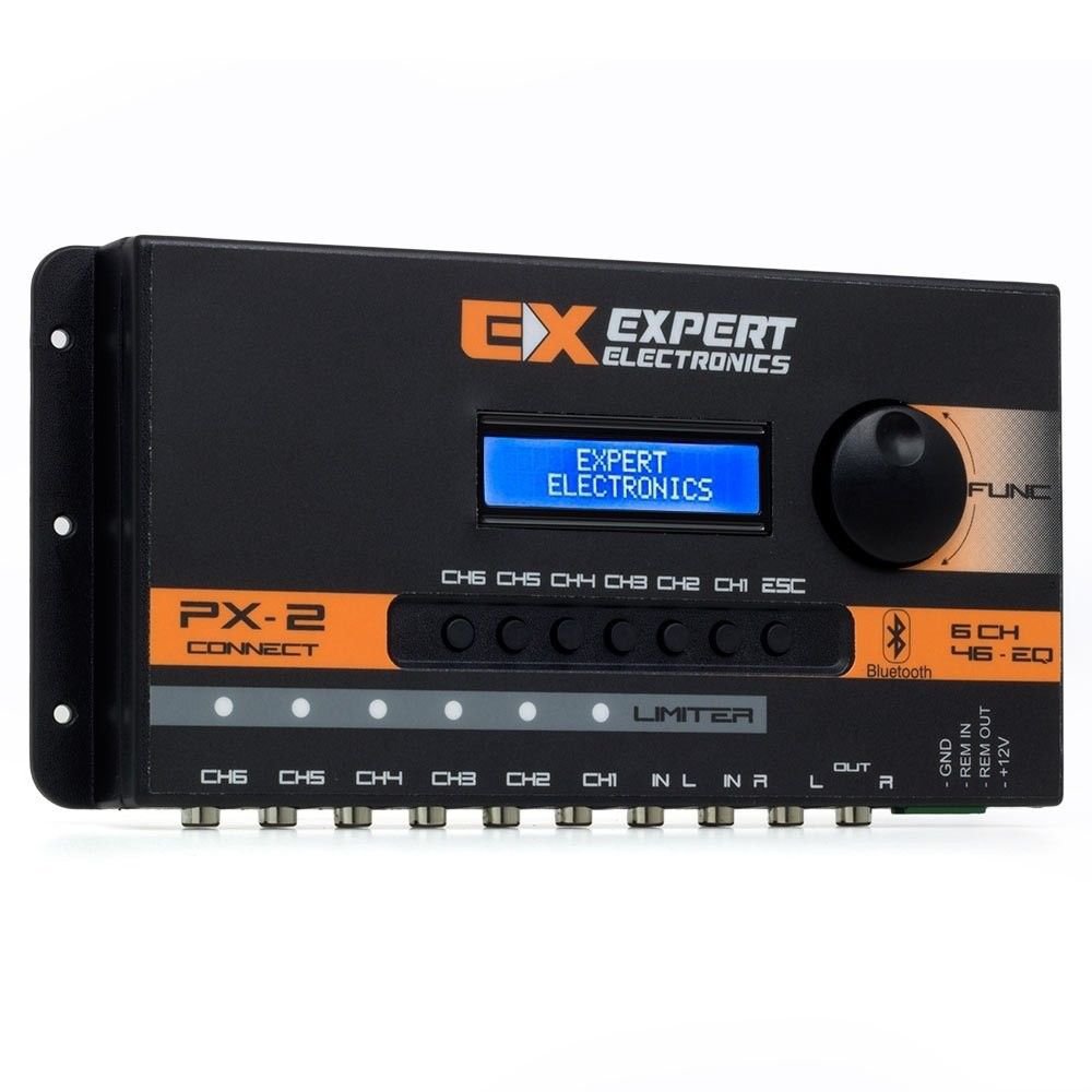 Expert Eletronics PX2 Connect Bluetooth 6 CH Equalizer Digital Audio ...