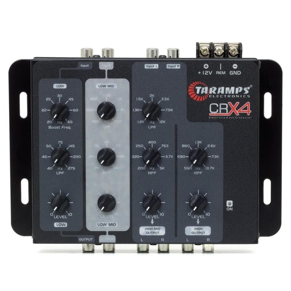 Taramps CRX4 4-Way Crossover Electronic Car Audio