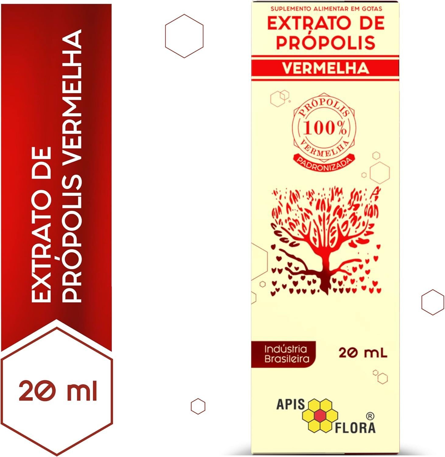 Apis Flora Red Brazilian Bee Propolis Extract 20ml/0.67 fl.oz.