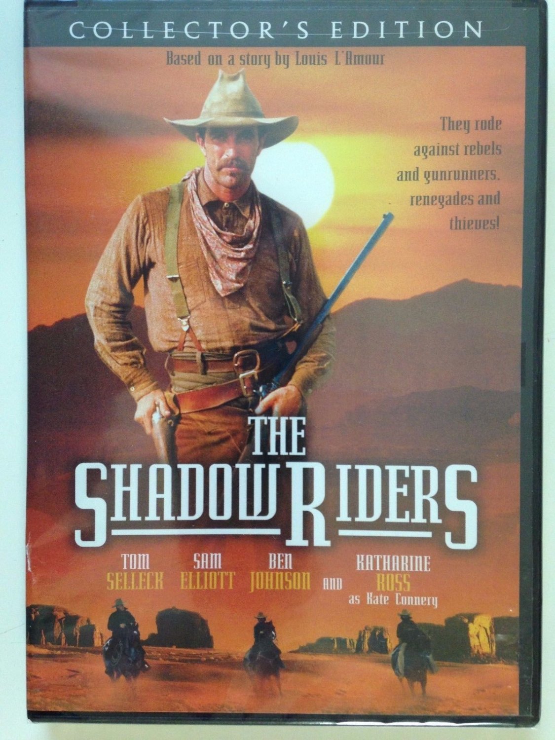 The Shadow Riders Collector's Ed (DVD, 2005)Tom Selleck, Sam Elliott ...