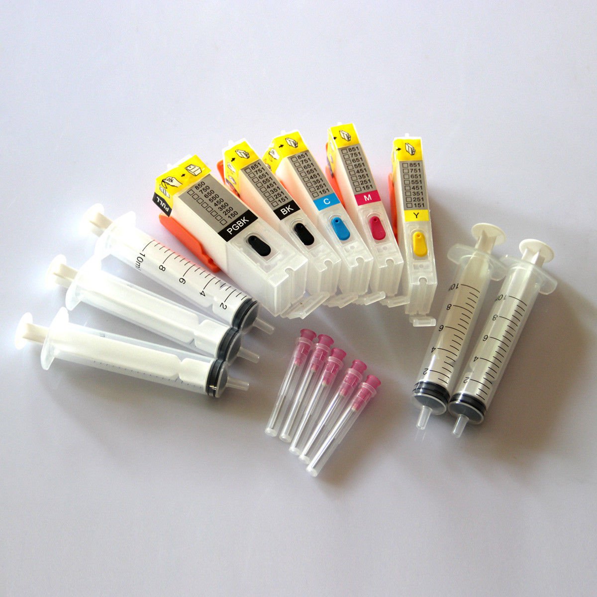 For Canon MG5720 6820 7720 TS5020 6020 PGI 270 271 refillable ink ...