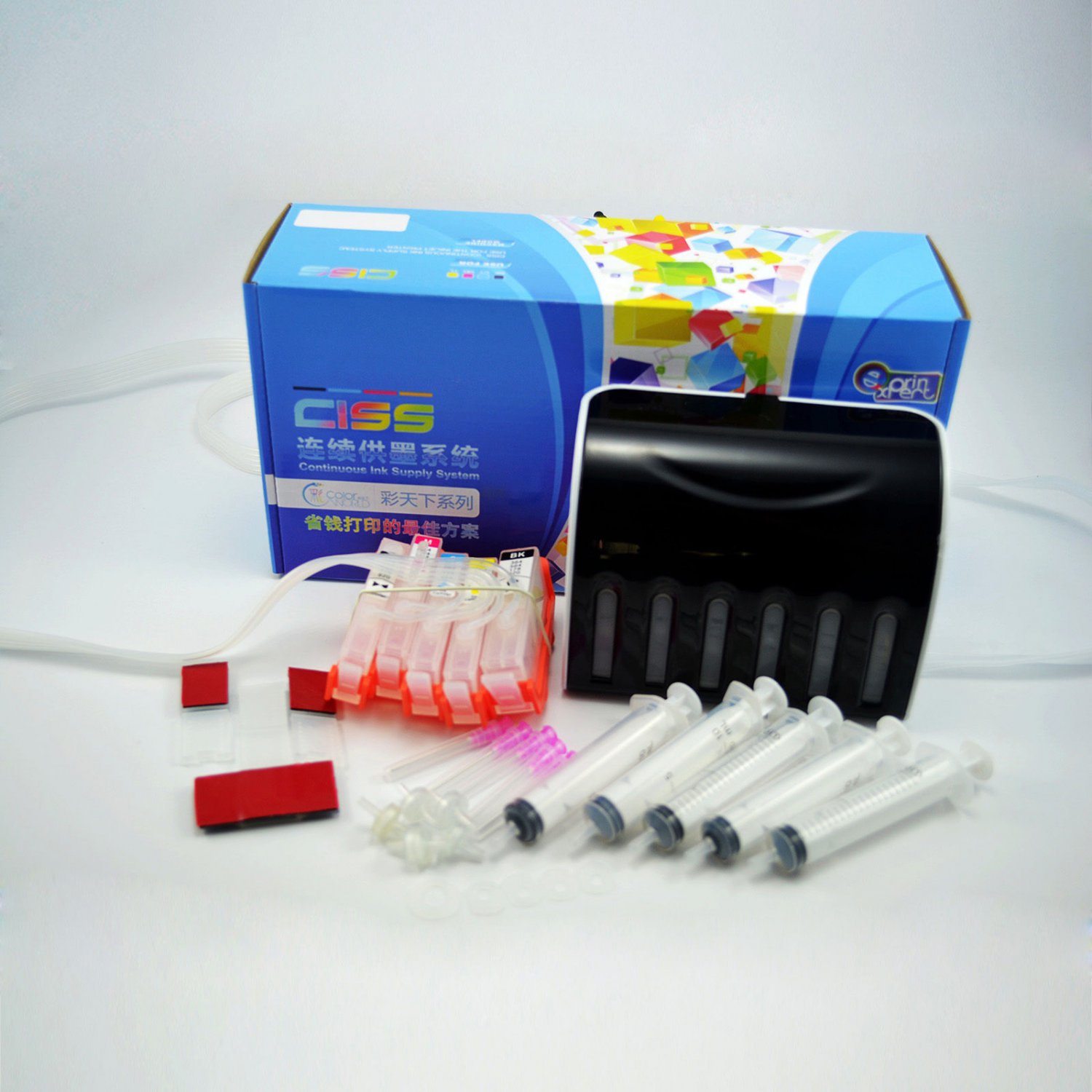 Continuous cis CISS System for HP C311a/C309/C310/C410b/C410b HP 364 W CHIP