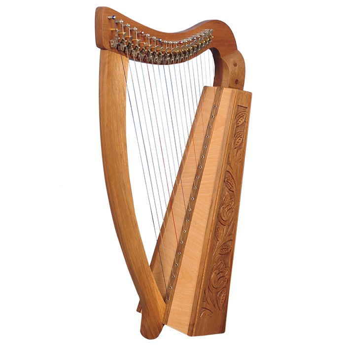 19 Strings Trinity Harp Walnut