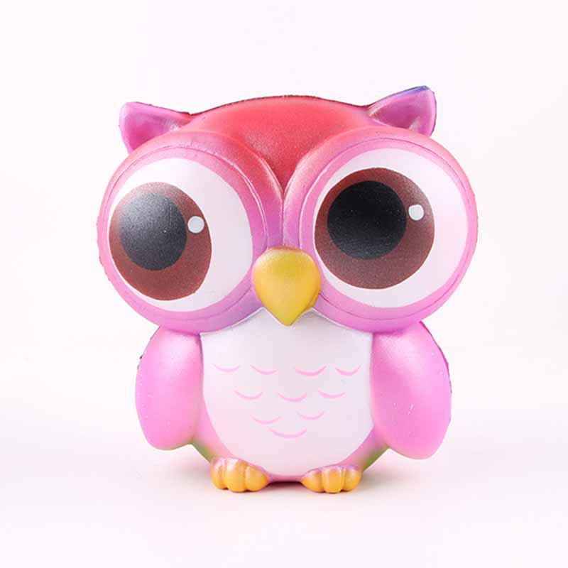 New squishy Pu slow rebound toy Owl Pu simulation food slow rebound ...