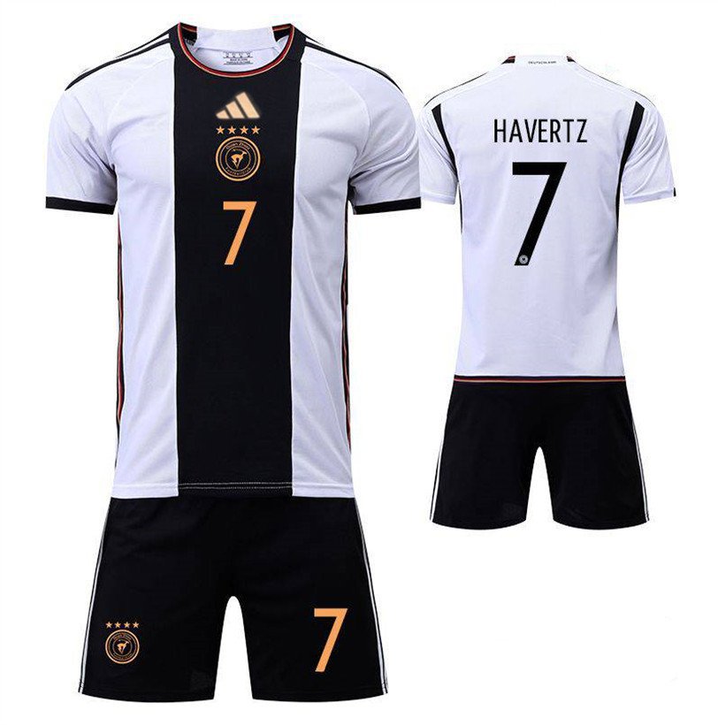Uniform Suits #7 Kai Havertz Jerseys Shorts Germany 2023 White Fans ...