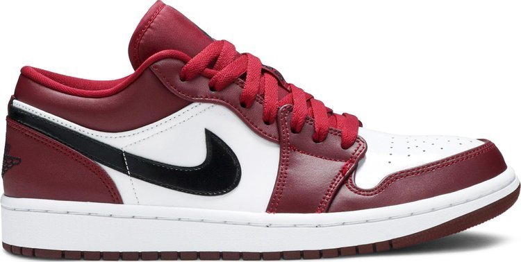 Mens Wmns Air Jordan 1 Low Noble Red 553558 604