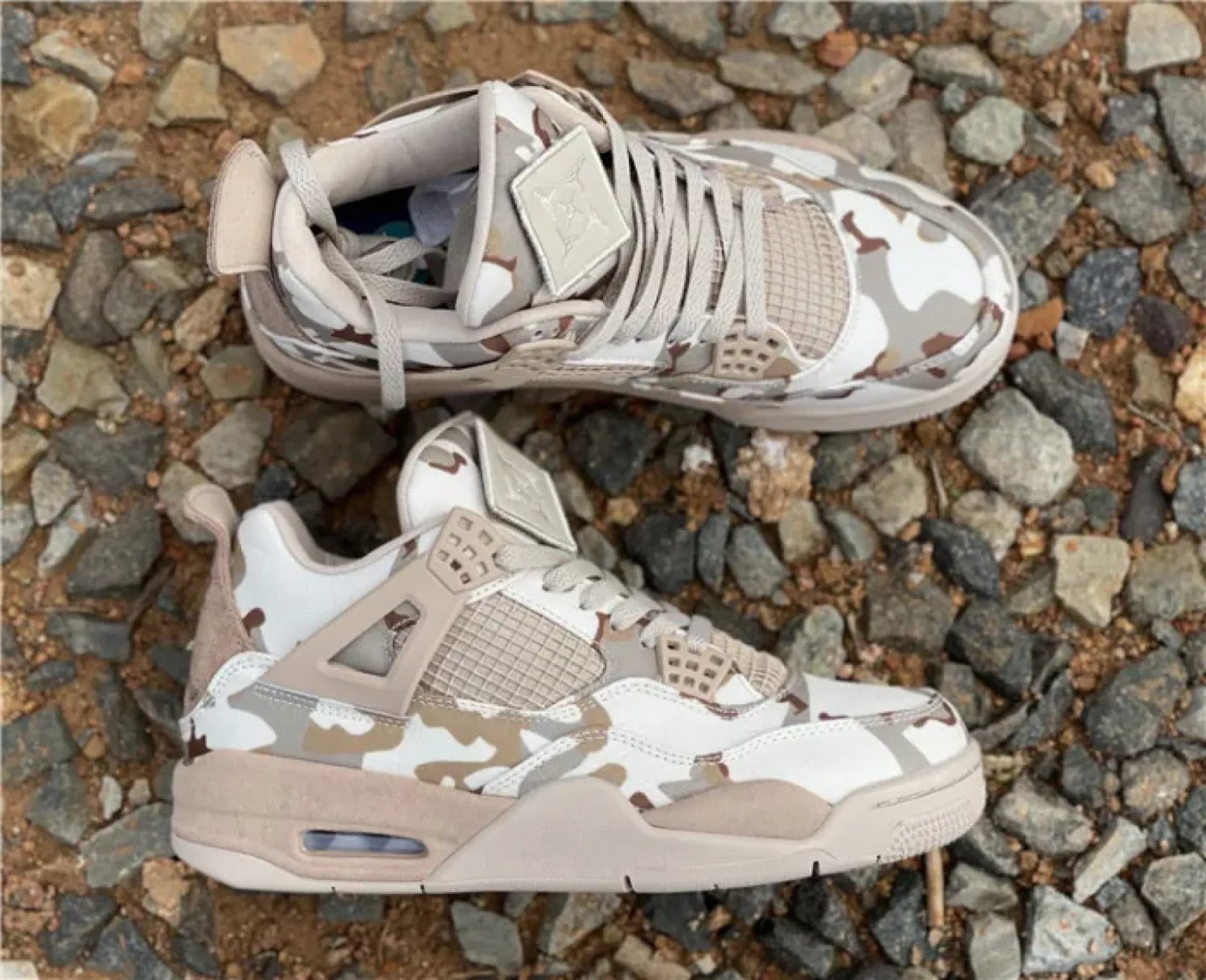 Air Jordan 4 Retro Brown Camouflage
