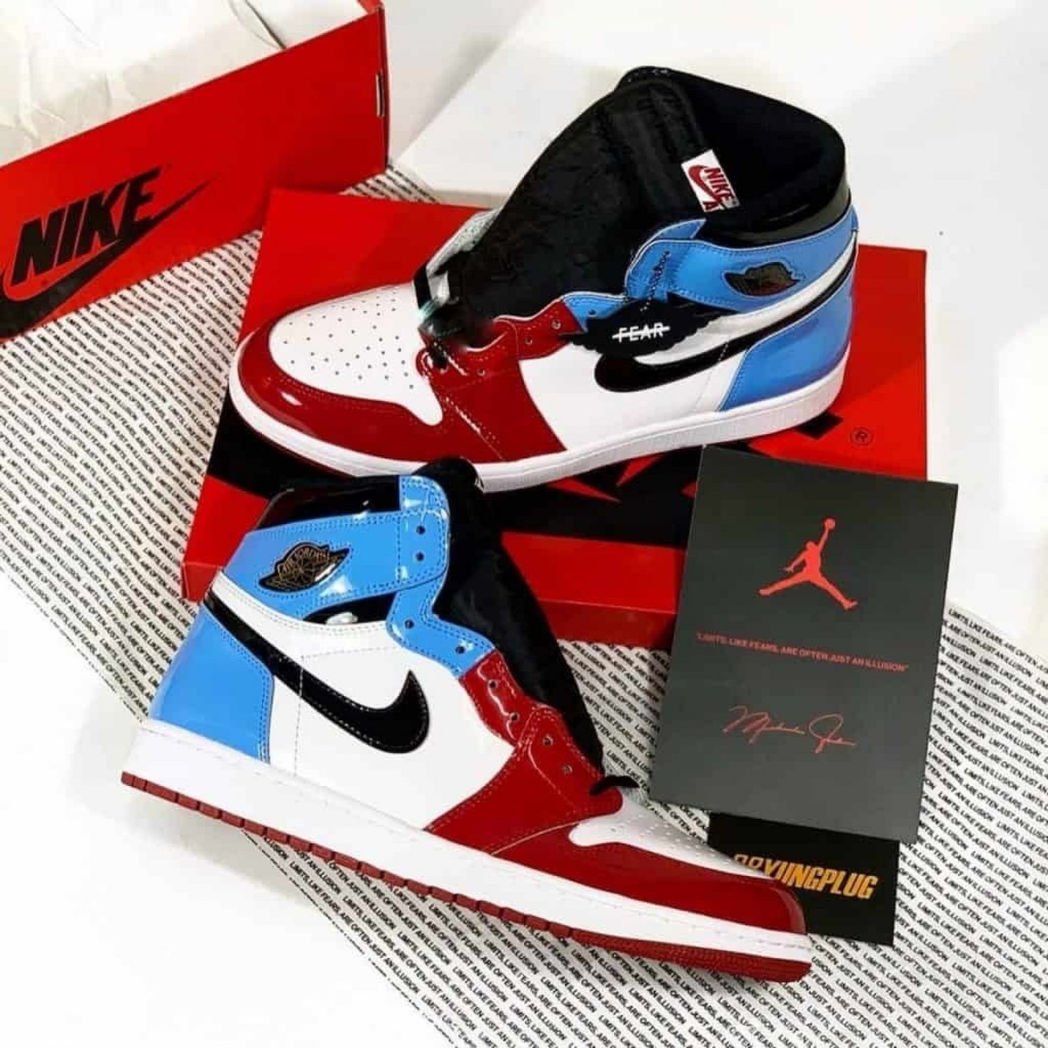 Nike Air Jordan 1 High OG 'Fearless UNC to Chicago'