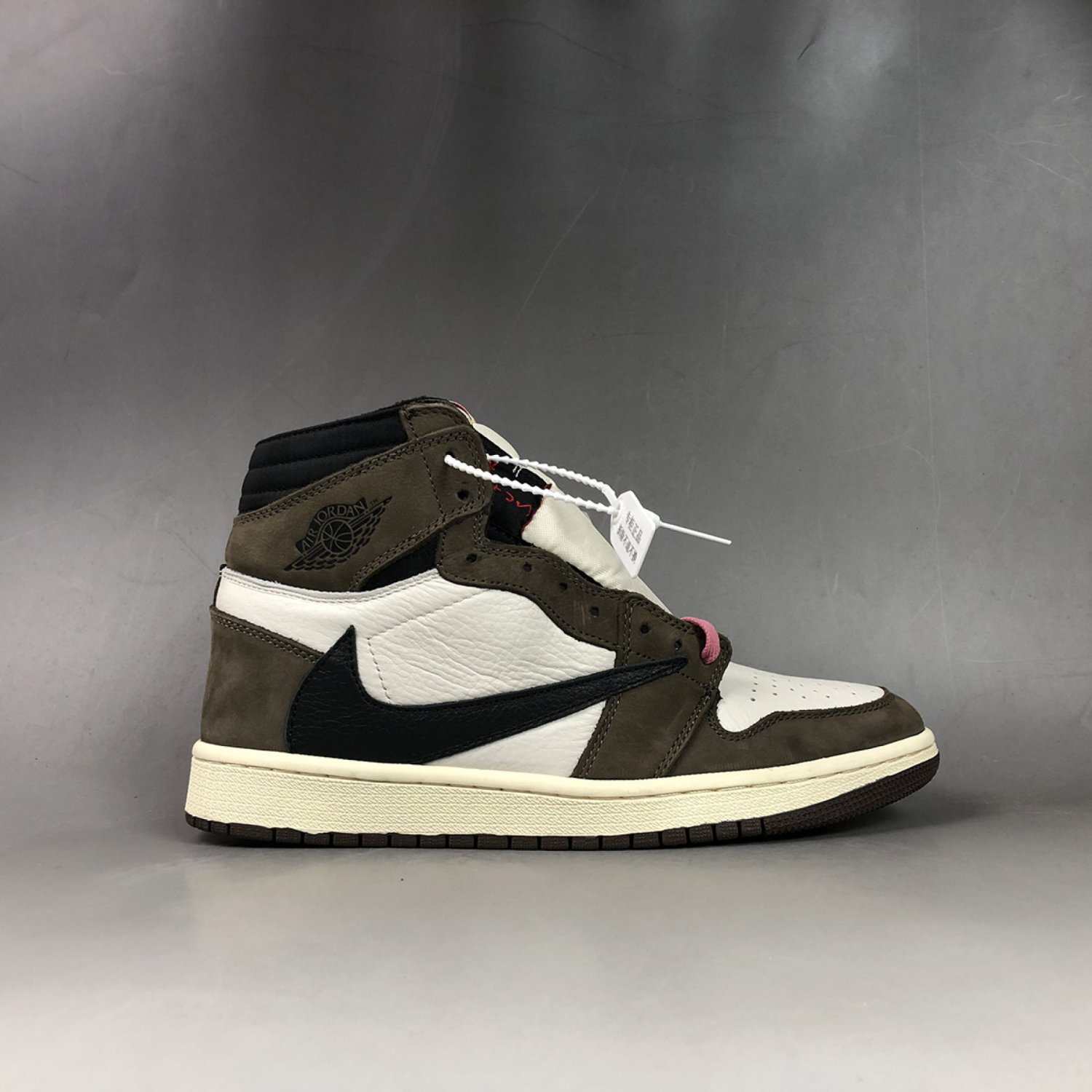 Nike Air Jordan 1 Retro High OG SP Travis Scott Mocha Sneakersking