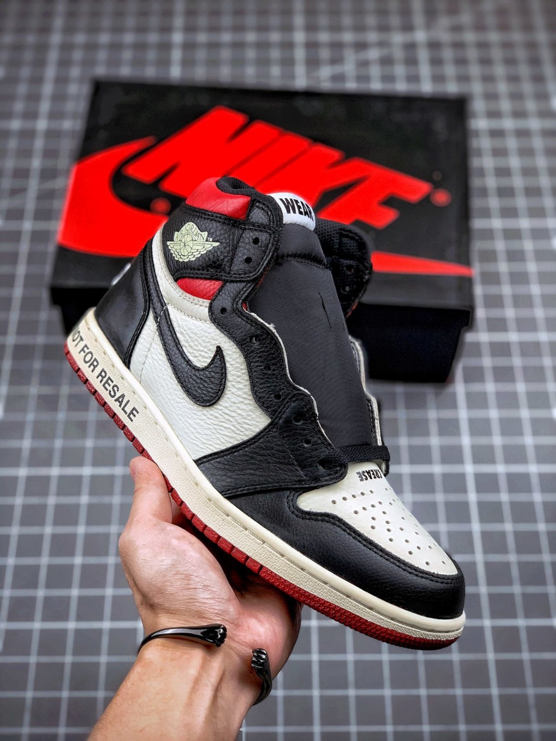 Jordan 1 Retro High Not for Resale Varsity Red