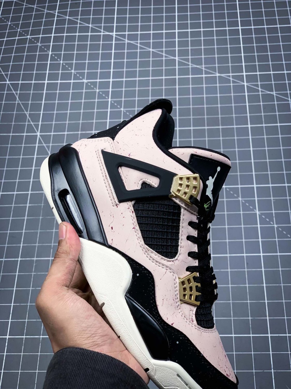 nike air jordan 4 retro silt red splatter_1