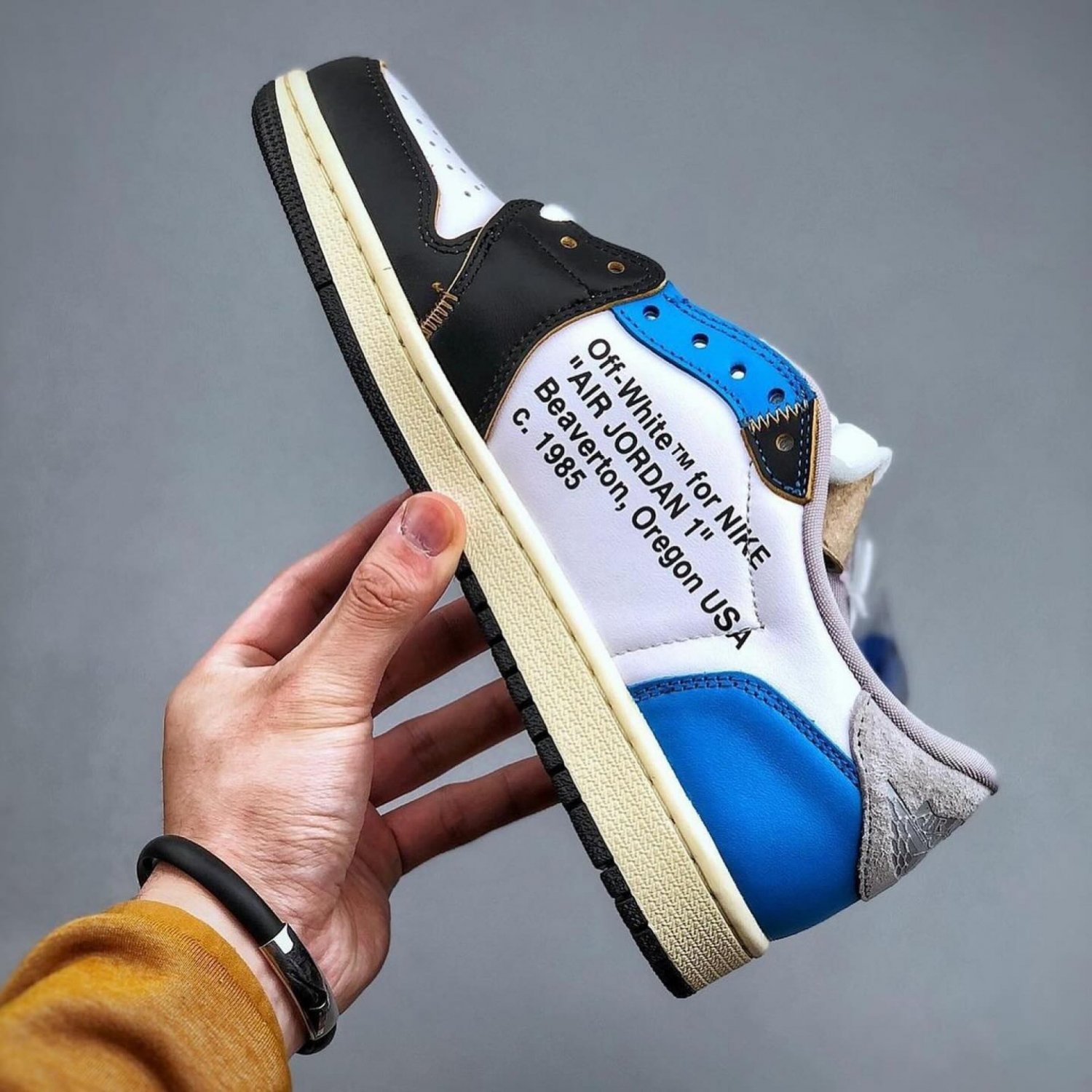Jordan 1 Low X Travis Scott X Off White Blue