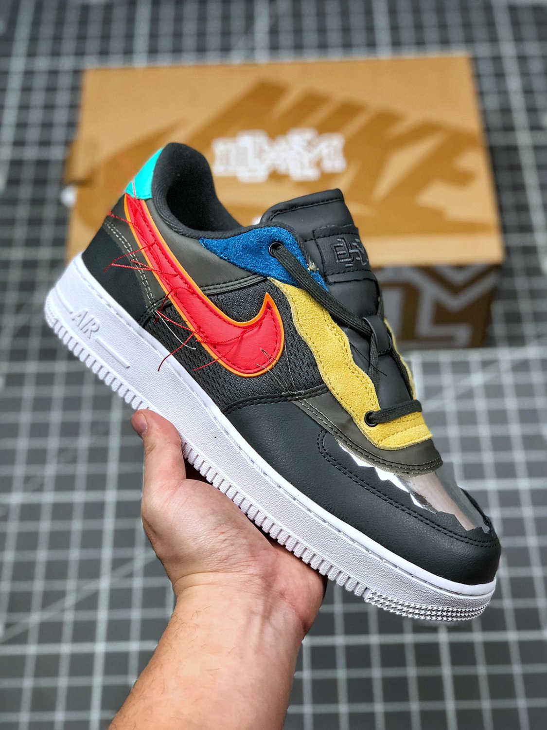2024 & 2025 air force 1 low â bhmâ blueyellow-red-green