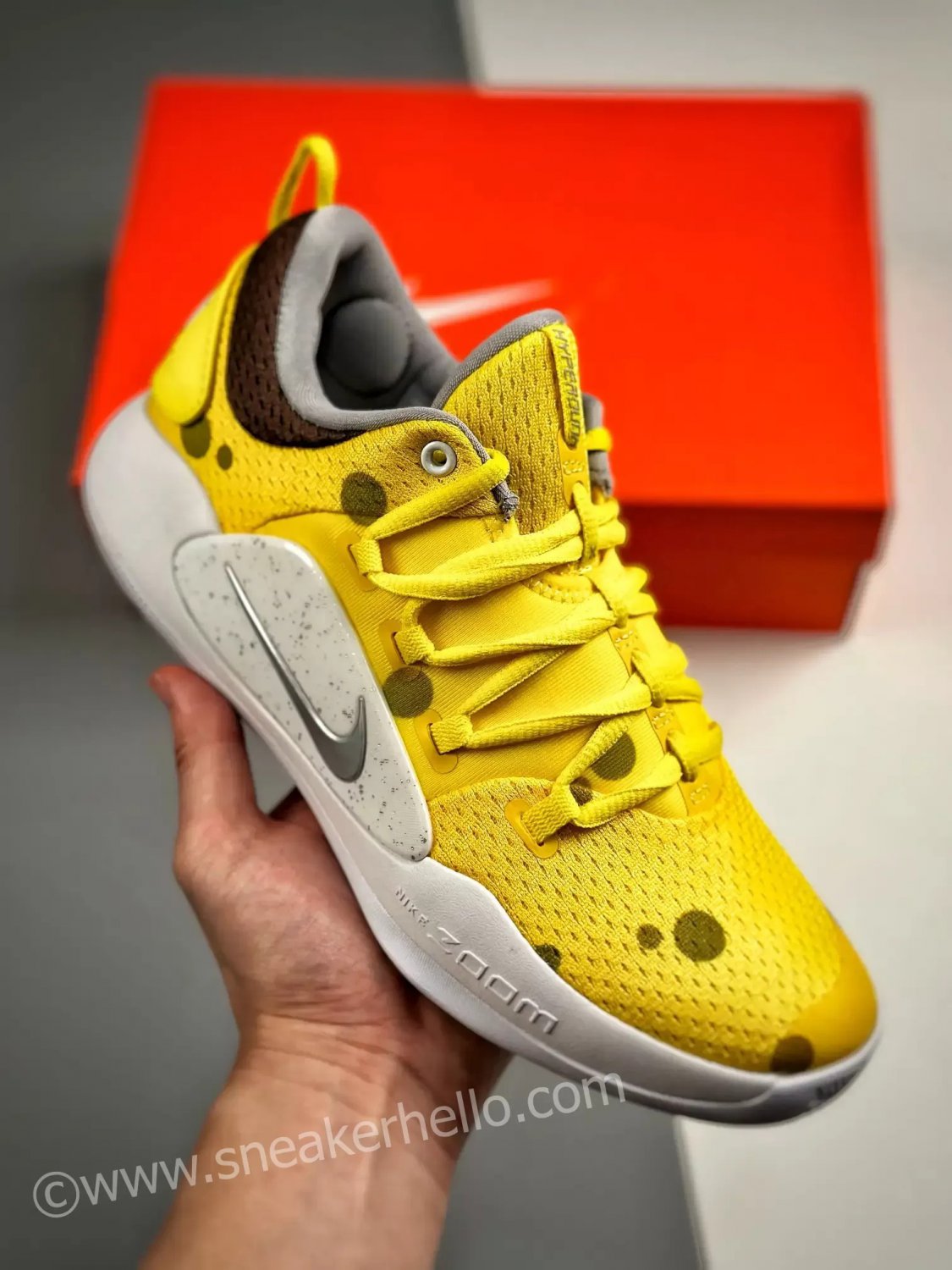 2024 & 2025 hyperdunk x low custom white yellow