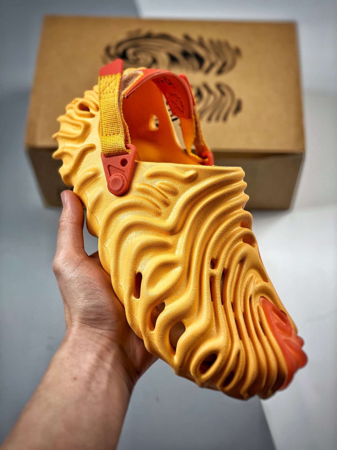 2024 & 2025 salehe bembury x crocs pollex clog orange